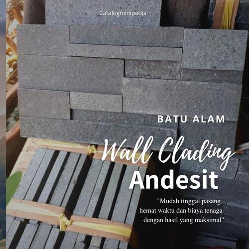 Jual Batu alam wall cladding Andesit (free coating) - Kab. Bekasi ...