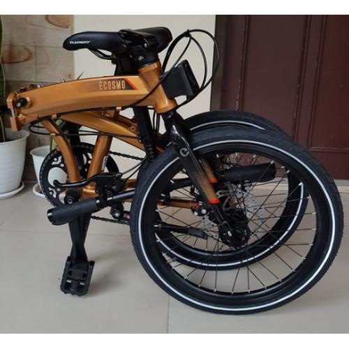 Jual Sepeda element ecosmo 7 + plus gold limited edition second like ...