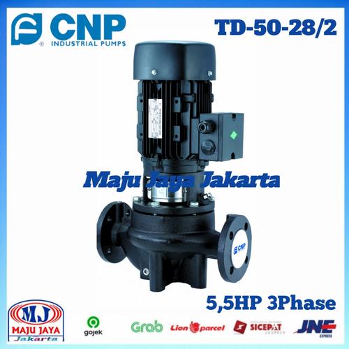 Jual Pompa CNP TD 50-28/2 5,5HP Pompa in Line CNP Impeller Cast Iron ...
