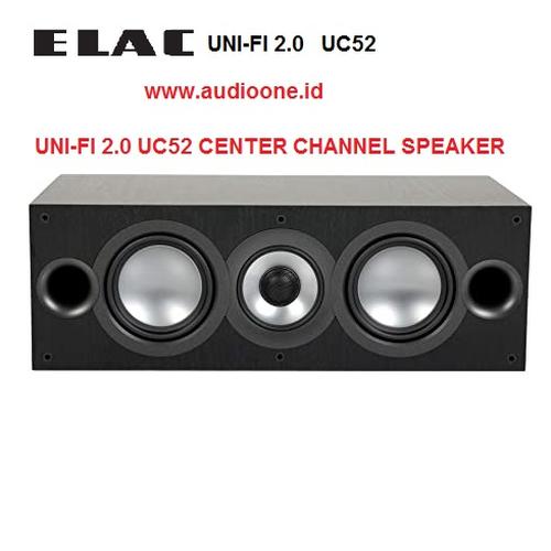 Jual Elac UniFi Uni-Fi UC5.2 UC52 3 Ways center channel speaker ...
