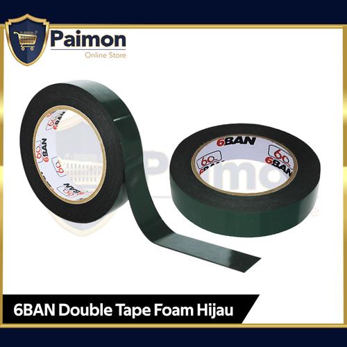 Jual Double Tape Foam Hijau 24mm | Double Tape Busa Hijau 6BAN ...