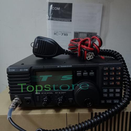 Jual Icom IC-718 HF All Band Transceiver Radio SSB ICOM IC 718 original ...