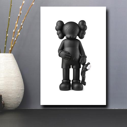 Jual Poster Minimalis Monokrom Boneka Hiasan Dinding Minimalis FD1 - 1 ...