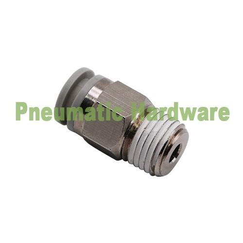 Jual 12mm SMC Putih Fitting Nepel Angin Lurus Male Connector Draf 3/8 ...