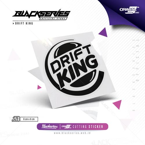 Jual Cutting Sticker Mobil Motor JDM Drift King | Stiker JDM Drift King ...