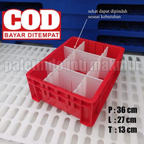 Jual Kotak Spare Part Serbaguna + Sekat 36 x 27 x 13 Cm - TANPA sekat ...