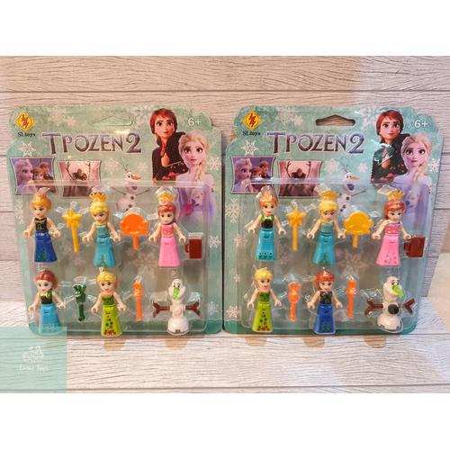 Jual Mainan Anak Perempuan Miniatur Frozen Lego Set SL89156 - Frozen ...