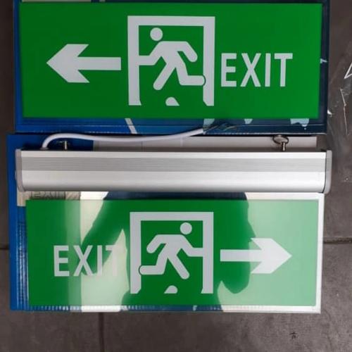 Jual Lampu exit led arcylic / lampu emergency exit led / lampu darurat ...