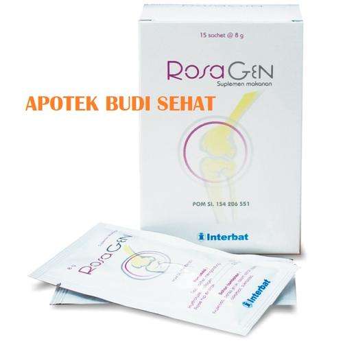 Jual Rosagen Sachet Suplemen Obat Radang Sendi Kolagen Collagen Obat ...