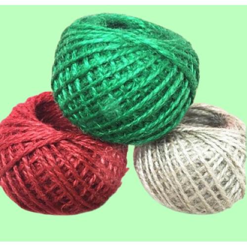 Jual Tali Rami Warna Benang Goni Hiasan Box Kado Tali Manila Rope 2 ply ...