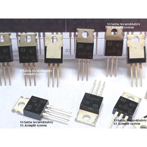 Jual Bagus transistor 60NF06 Mosfet Stp60nf06 FQP P60NF 06 P P60NF06 ...