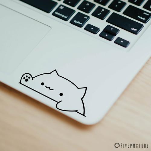 Jual Sticker Kucing Miaw Bongo Cat - stiker Bongo Cat Tepuk untuk ...