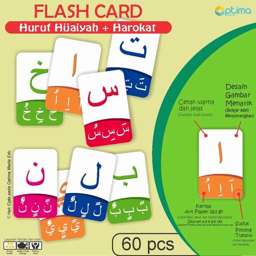 Jual FLASHCARD HURUF HIJAIYAH PLUS HAROKAT LENGKAP - Kab. Klaten ...