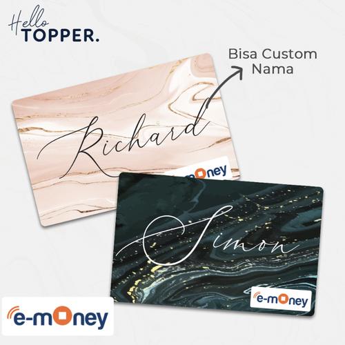 Jual Custom Kartu Emoney Mandiri - Marble | Kartu Emoney - Jakarta ...