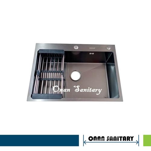 Jual Kitchen Sink ONAN 7050 Black Minimalis - Non Fullset - Jakarta ...