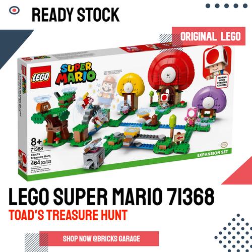 Jual LEGO 71368: Super Mario Toad's Treasure Hunt - Expansion Set ...