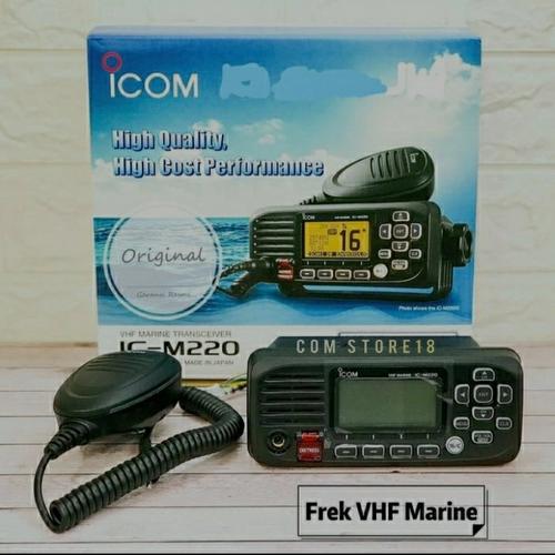 Jual icom IC m220 radio Rig vhf marine original - Jakarta Barat - Com store18 | Tokopedia
