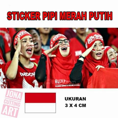 Jual Sticker pipi bendera merah putih - Kab. Wonogiri - JONA Cutting ...