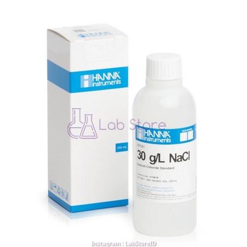 Jual NaCl Standard Solution 30 g/L @ 230 mL | Hanna HI7081M HI-7081M ...