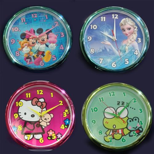 Jual Jam Dinding Anak Karakter Kartun Frozen, Hello Kity, MickyMouse ...