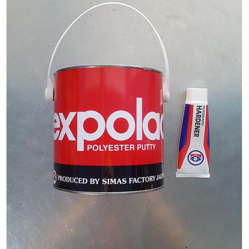 Jual Dempul Polyester Putty EXPOLAC 3kg - Kota Bandar Lampung - 1000 Warna | Tokopedia