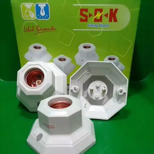 Jual FITTING PLAFON / DUDUK SOK SEGI 8 - Kota Pekanbaru - Yulika_Shop ...