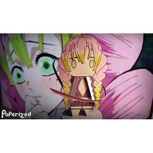 Jual Anime Figure Papercraft - Demon Slayer Mitsuri Kanroji (Paperized ...