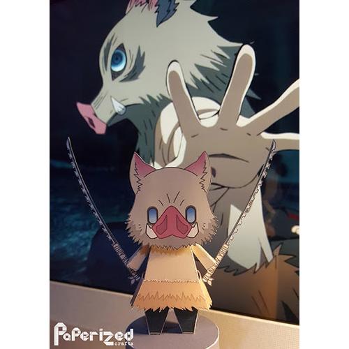 Jual Anime Figure Papercraft - Demon Slayer Inosuke Hashibira ...