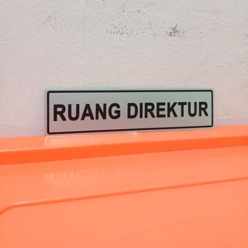 Jual SIGN LABEL RUANG DIREKTUR UK 4X18CM SIGN RAMBU LABEL PVC - Jakarta ...