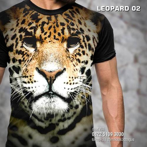 Jual KAOS MACAN TUTUL Baju Kaos HARIMAU LEOPARD Distro PREMIUM ANIMAL ...