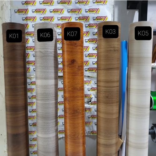 Jual Sticker Kayu Coklat muda oakwood walnut LEBAR 122cm - Kota Bekasi ...