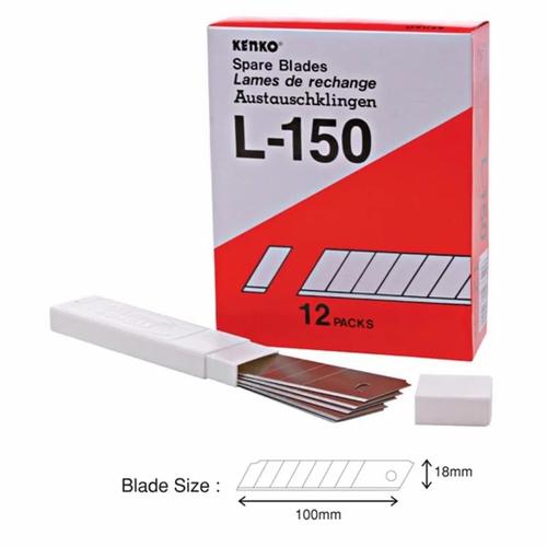 Jual Mata Pisau Cutter L150 KENKO / Per Pack - 1 Kotak - Kota Medan ...