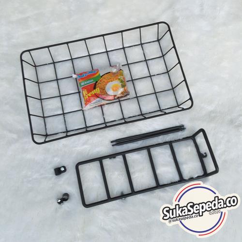 Jual Bundling Paket Rak Belakang Sepeda dan Keranjang Custom ...