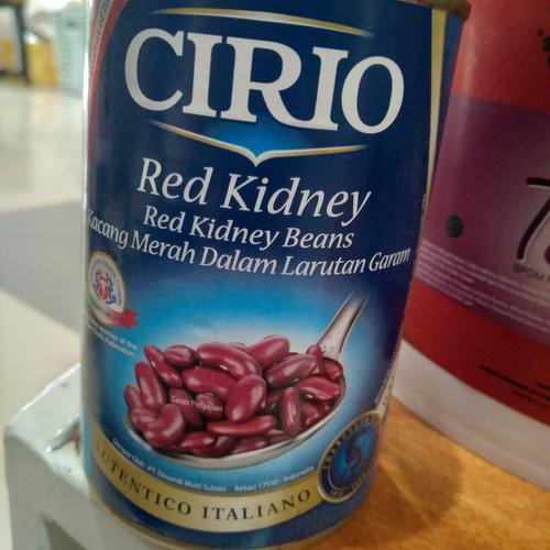 Jual Cirio Red Kidney Beans Kacang Merah dalam larutan garam 400gr ...
