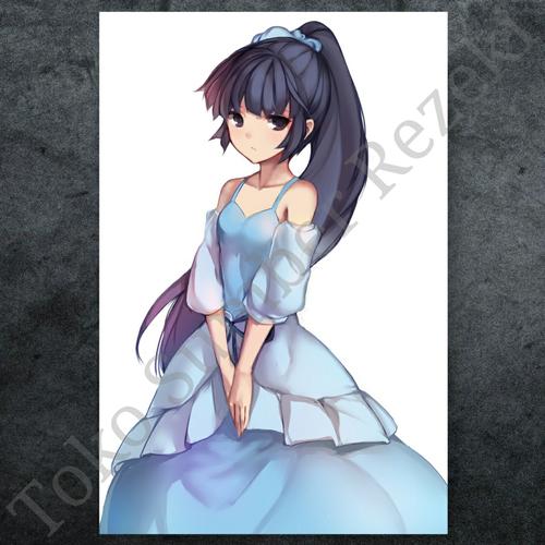 Jual Poster Log Horizon Shiroe Akatsuki Wedding Lukisan Figure Kanvas ...