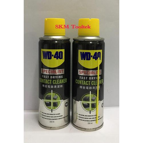Jual WD40 / WD-40 Specialist Fast Drying Contact Cleaner 200ML ...