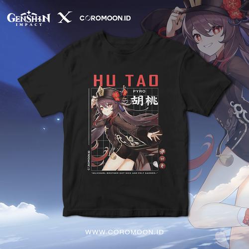 Jual HU TAO - Kaos Game Genshin Impact - Hitam, XXXL - Jakarta Barat ...