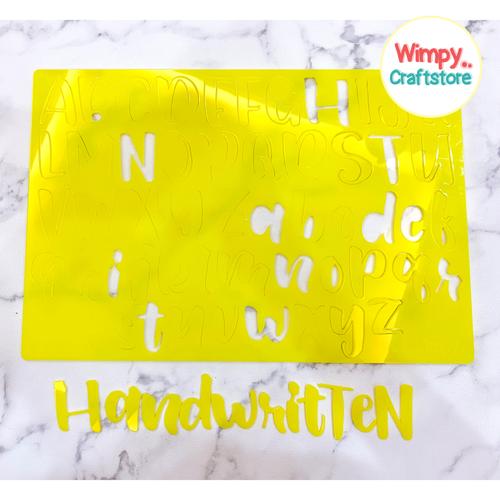 Jual Cetakan Stamp Huruf Fondant Clay Alphabet Stamping Stempel LARGE ...