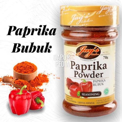 Jual Paprika powder jays paprika bubuk halus Bumbu rempah dapur ...