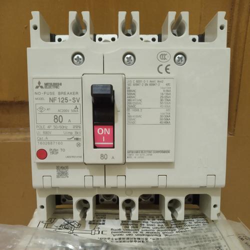 Jual mccb mitsubishi NF125-SV 4P 80A 30KA NF125SV AC/DC - Jakarta Pusat - Dany Jaya Abadi ...