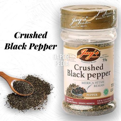 Jual Crushed Black papper Jays Remahan Remah Lada hitam rempah bumbu ...
