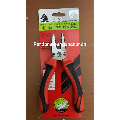 Jual TANG KOMBINASI MEREK MASSAKI SIZE 6 INCHI - Kota Medan - Perdana ...