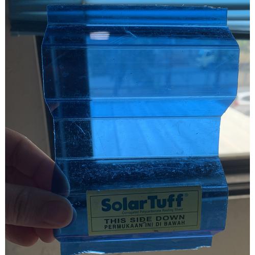 Jual Solartuff Gelombang Kotak / Greca lebar efektif 75cm - Biru, 1.8 ...