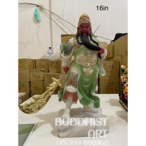 Jual Patung arca dewa kwan kong guan yu/ kwankong/ guanyu 16 inch ...