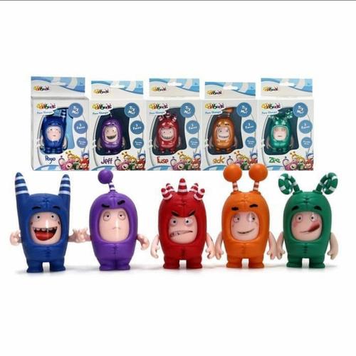 Jual Action Figure Oddbods Original Face Changer - Hijau - Jakarta ...