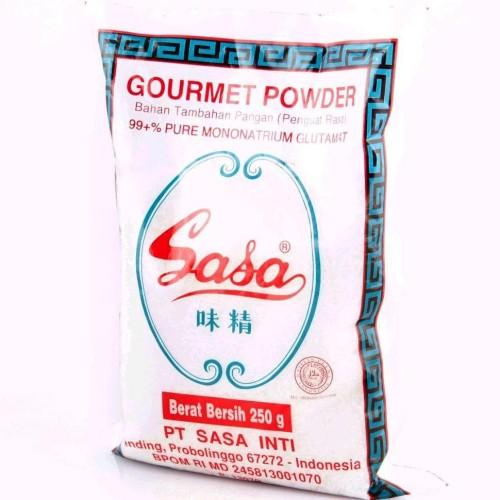 Jual PENYEDAP RASA MSG SASA MECIN MICIN VETSIN GOURMET POWDER 250 GR ...