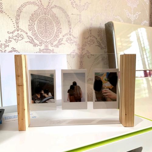 Jual bingkai foto unik / foto display / double akrilik ukuran A5 - Kota ...