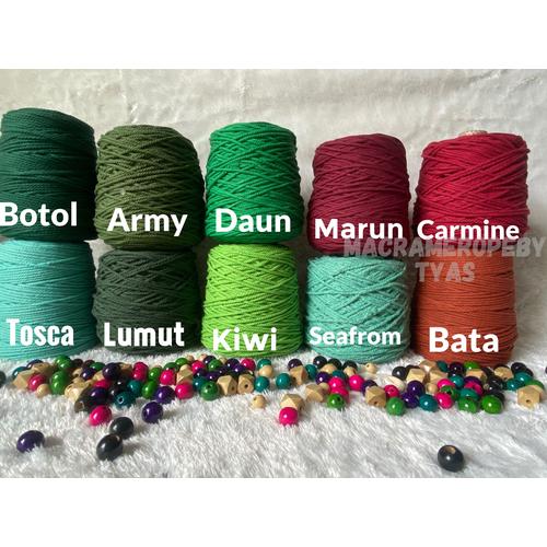 Jual Tali macrame warna 4mm 1kg part 1 - Botol - Kab. Klaten ...