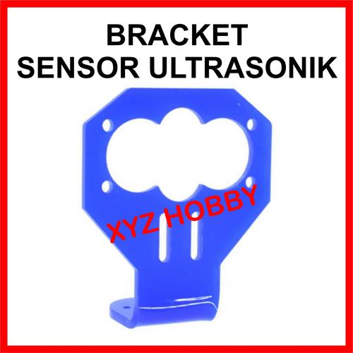 Jual Mounting Bracket Sensor Ultrasonik Biru / Dudukan Ultrasonic ...