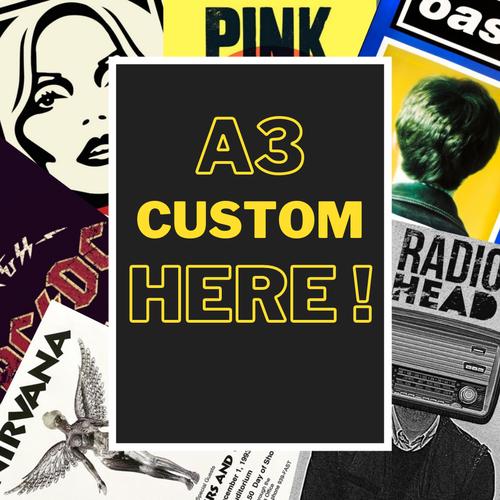 Jual POSTER CUSTOM A3 || POSTER DINDING || COLLAGE WALL KIT - Kab ...